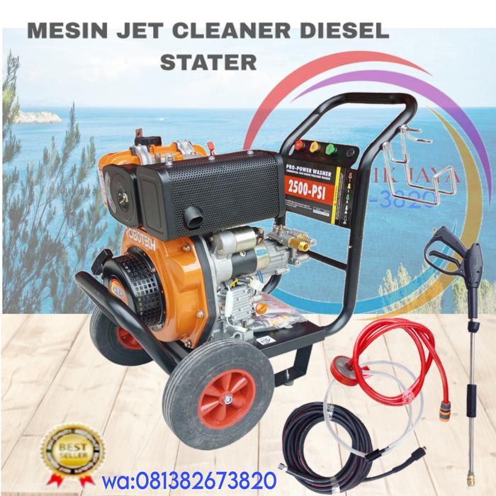 Jual Mesin sprayer diesel | Jet cleaner 2500 PSI 7 HP - Jakarta Barat ...