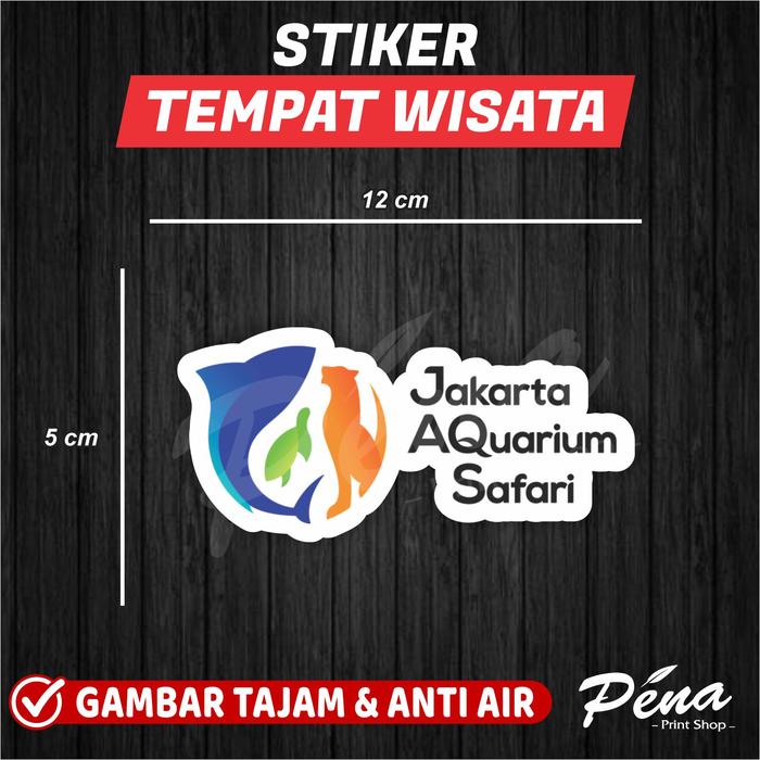 Jual Sticker Stiker Taman Safari / Jakarta Aquarium TMII / Stiker ...