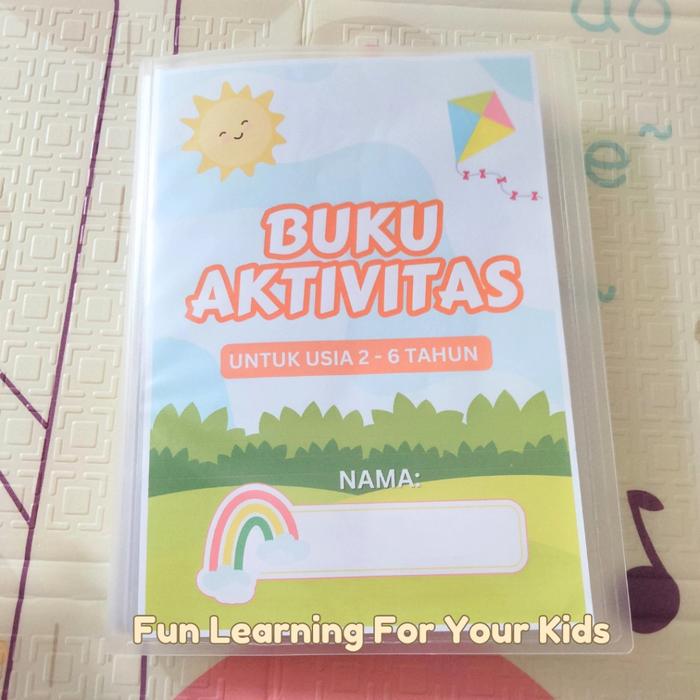 Jual Worksheet Lembar Kerja Anak Usia 2 3 4 5 6 Tahun Menggambar ...
