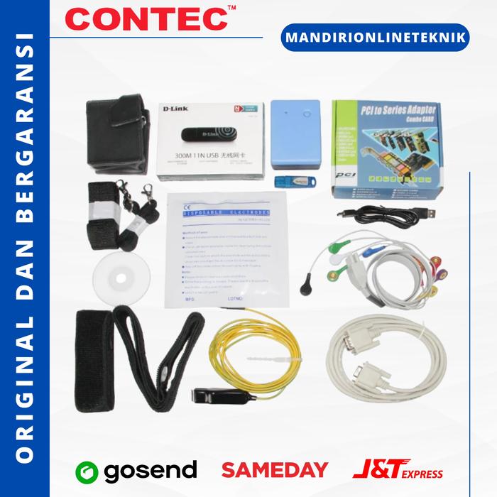 Jual CONTEC 8000 Wireless Stress ECG/EKG Analysis System,Exercise ...