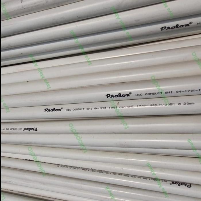 Jual Pipa Conduit 20mm PRALON pipa Conduit pvc 20mm Merek PRALON ...