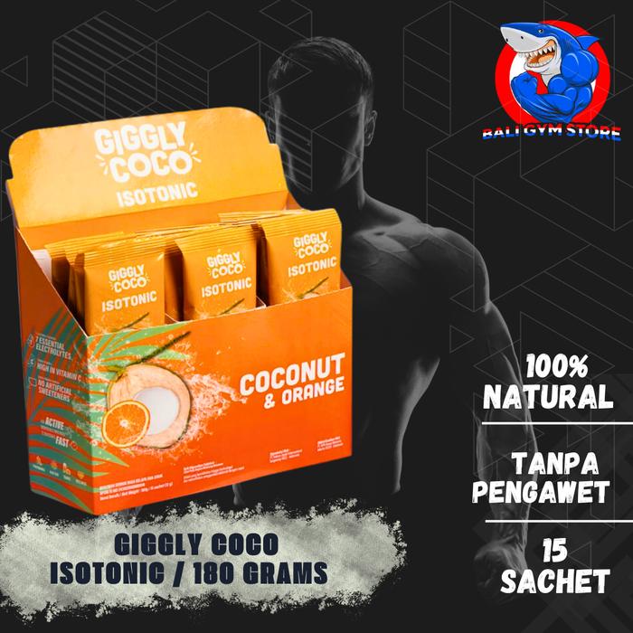Jual GIGGLY COCO Isotonic Electrolytes 1 Box 15 sachet isotonik ...