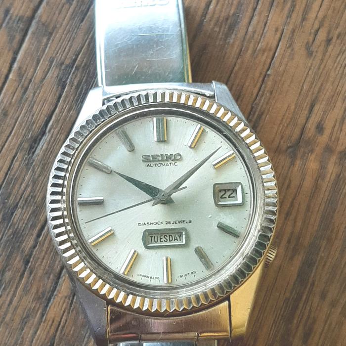 Jual Jam Seiko automatic fluted bezel all original kondisi istimewa ...