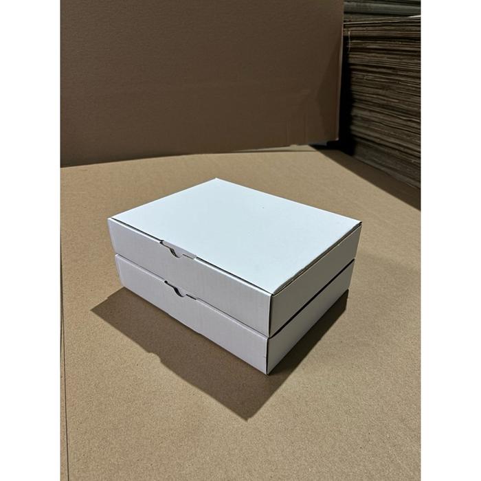 Jual Box Die Cut Pizza Putih Polos Kotak Parcel Baju Hijab Ukuran ...