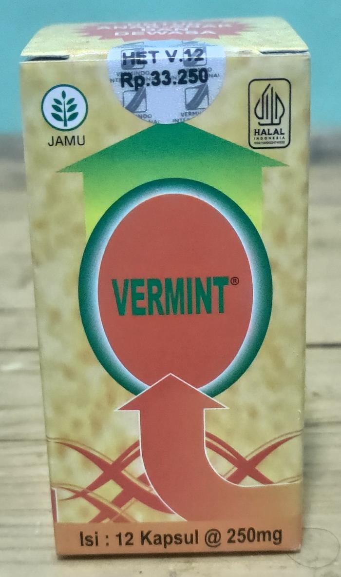 Jual Vermint Isi 12 Kapsul 30 Gr - Kab. Bekasi - Herbal RMS | Tokopedia