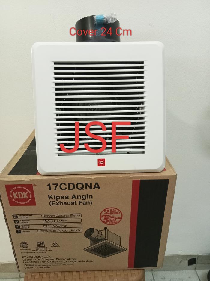 Jual Exhaust Fan Plafon Corong KDK Type 17CDQNA - Jakarta Barat - Jaya ...
