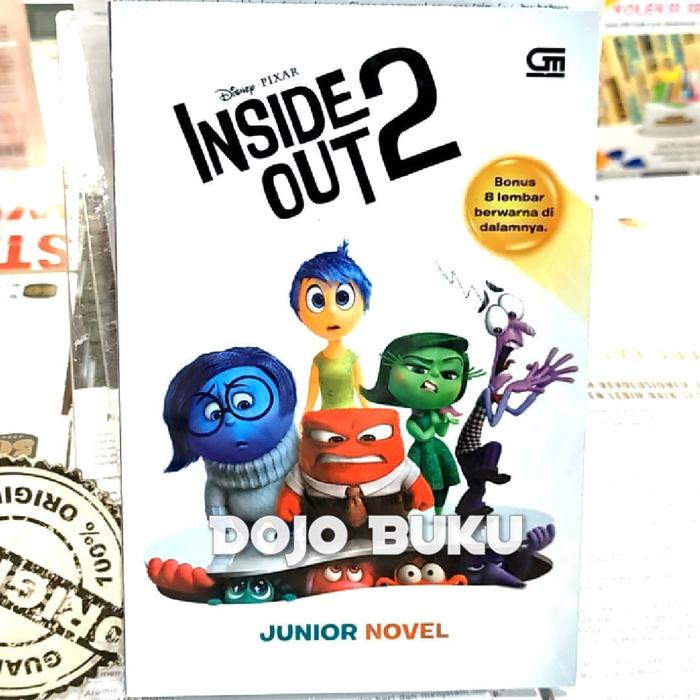 Promo Buku Inside Out 2 - Junior Novel by The Walt Disney Company ...