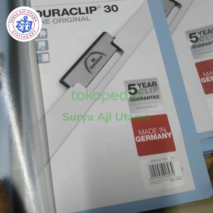 Jual Map executive folio Durable/Duraclip harga 1 pcs biru - Jakarta ...