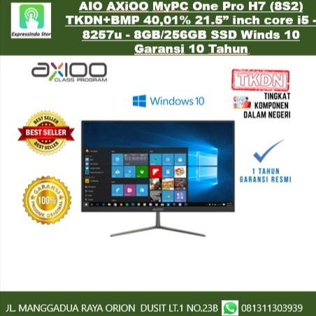 Jual All in one AXiOO MyPC One Pro H7 (8S2) TKDN+BMP 40,01% 21.5” inch ...