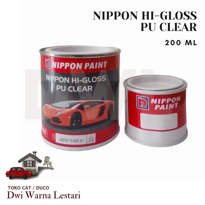 Jual Nippon Hi-Gloss PU Clear 200ml // NIPPON PAINT - Jakarta Timur ...