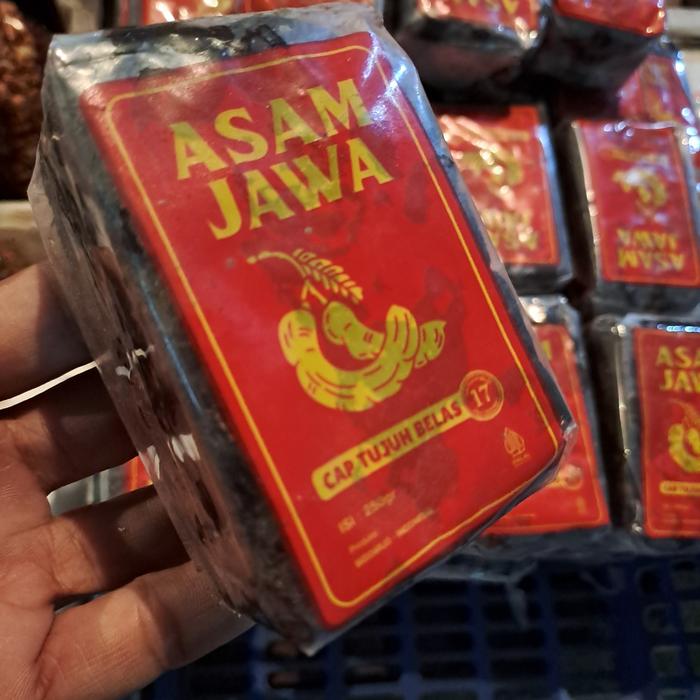 Jual ASAM JAWA 250 Gram, Cap 17, ASLI, Padat, Hitam tanpa bahan kimia ...