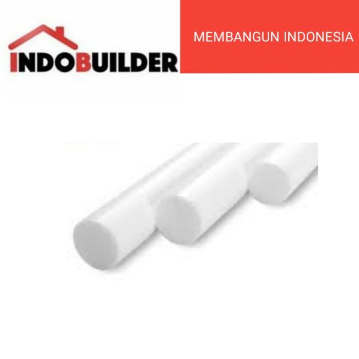Jual AS TEFLON PTFE PUTIH DIAMETER 40 MM X PANJANG 2 METER PER BATANG ...