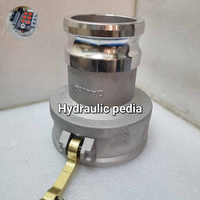 Jual Camlock Reducer 4 x 3 inch Type DA // Camlock DA 4 x 3 inch ...