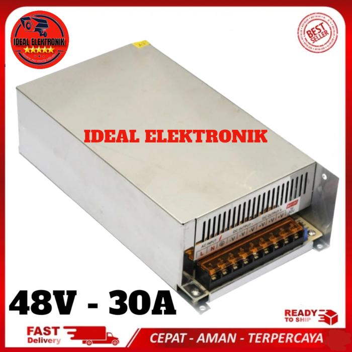 Jual Switching Power Supply PSU 48V 30A High Quality Body Besar ...