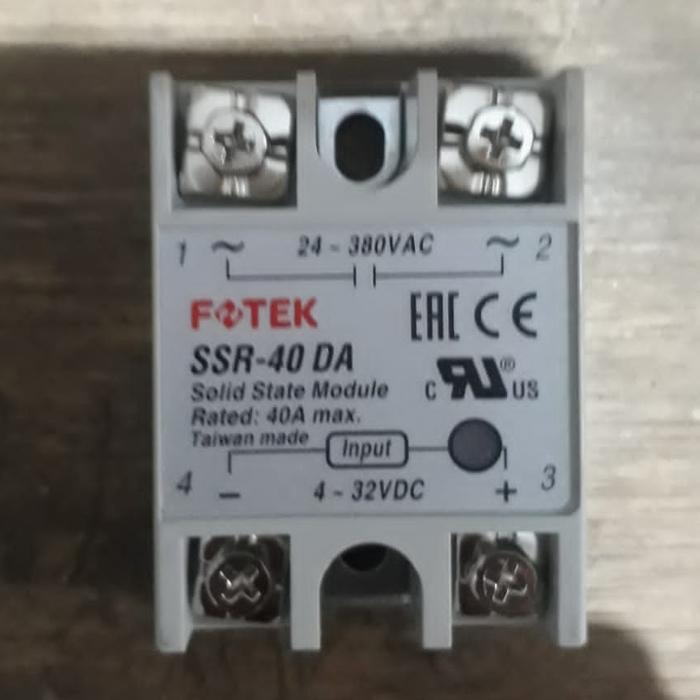 Jual SSR-40 DA FOTEK Solid State Module 40Ampere SSR 40 DA Made in Taiwan - Kota Surabaya ...