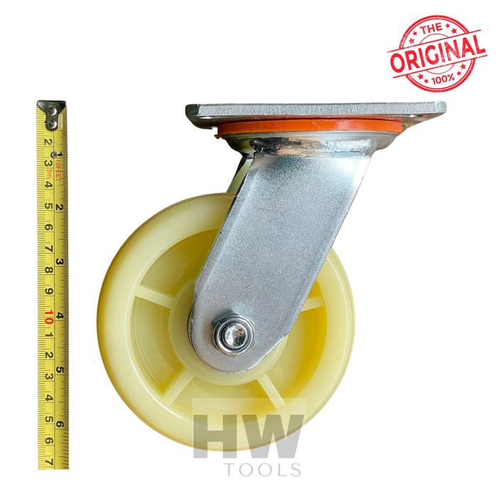Jual Roda Troli Nilon Heavy Duty 5 Inch Hidup Roda Troli Etalase ...