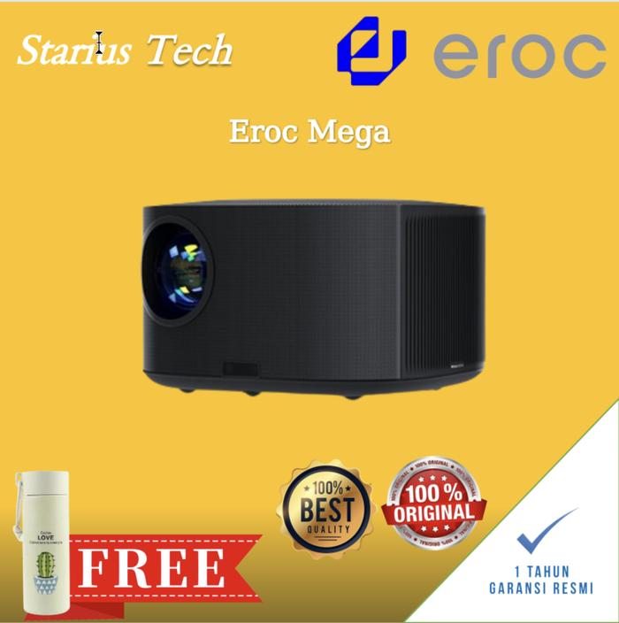 Jual Eroc MEGA Projector Full HD 600 ANSI WIfi 2.4 + 5G Fully Auto ...