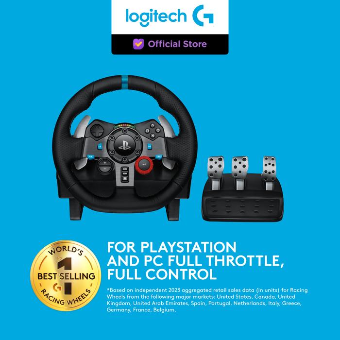 Promo Logitech G29 Driving Force Racing Wheel and Pedal for PC, PS4 and ...