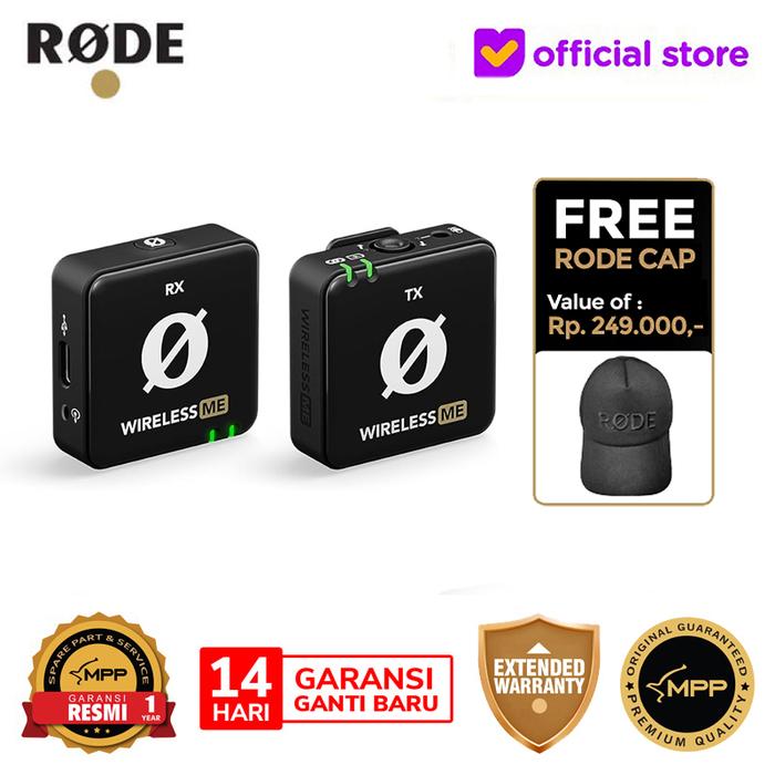 Promo Microphone Rode Wireless ME Cicil 0% 3x - Kota Tangerang - Rode ...