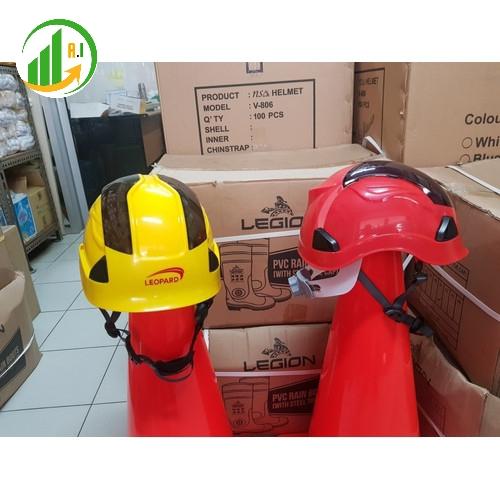 Jual HELM SAFETY UNTUK KETINGGIAN HELM SAFETY PANJAT MERK LEOPARD ...