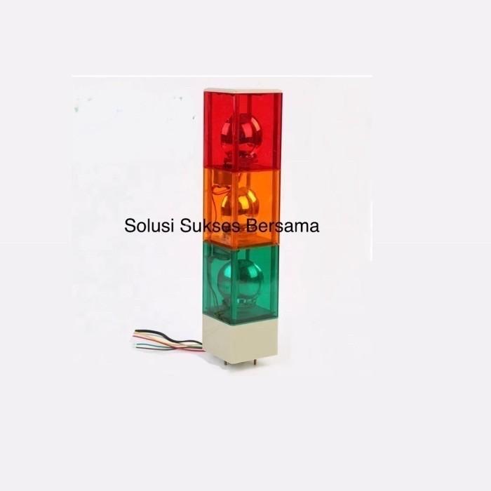Jual Lampu LED Tower Square Multi Layer / Lampu Indicator Crane/Alarm ...