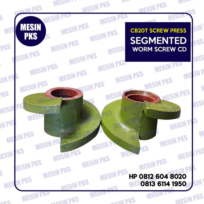 Jual SEGMENTED WORM SCREW_WORM SCREW - Kota Medan - Mesin PKS | Tokopedia