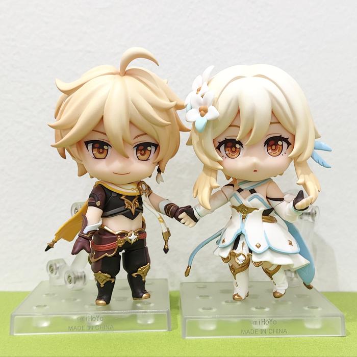 Jual Nendoroid Aether & Lumine Genshin Impact ORIGINAL - Jakarta Utara ...
