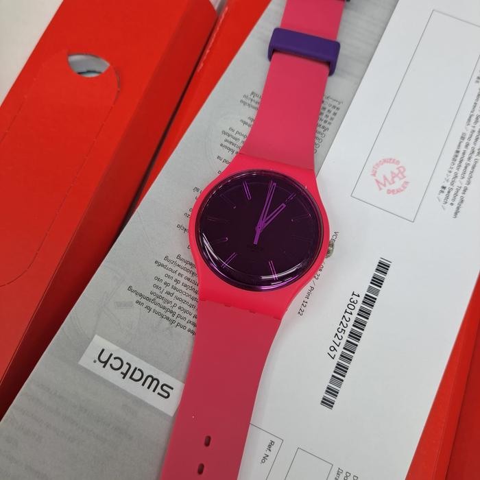 Jual Jam Tangan Wanita SWATCH SO29P102 Berry Harmonios - Jakarta Pusat ...
