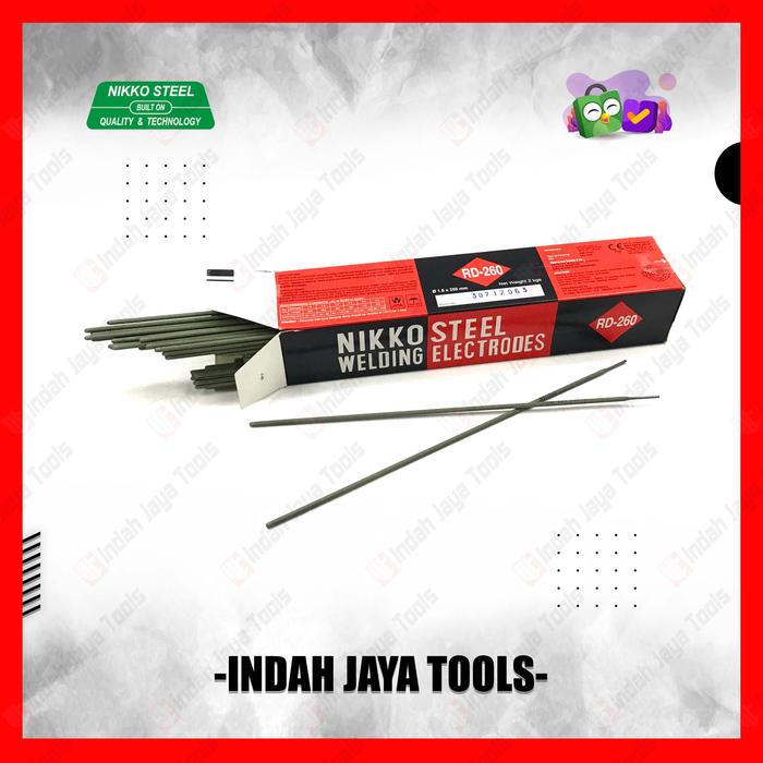Jual NIKKO RD-260 Kawat Las 1.6 mm 2 Kg - Welding Electrodes Steel RD ...
