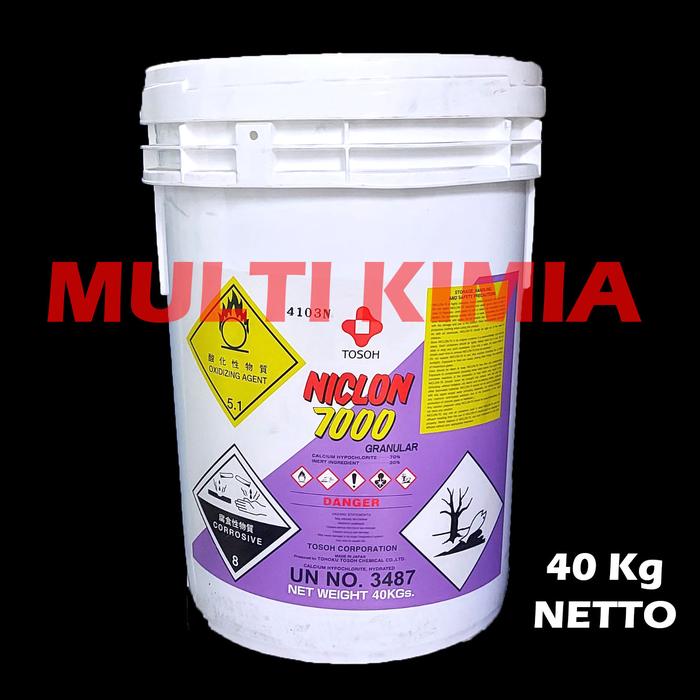 Jual Kaporit Granular Jepang Hiclon / Hi-clon 70% Japan 45kg - NICLON ...