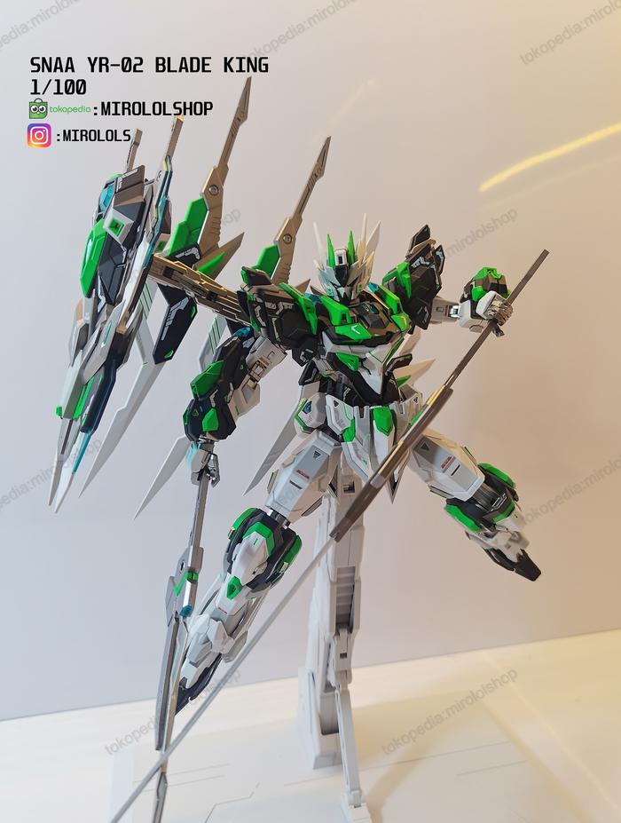 Jual MG 1/100 SNAA YR-02 Blade King custom repaint model kit - Kota ...