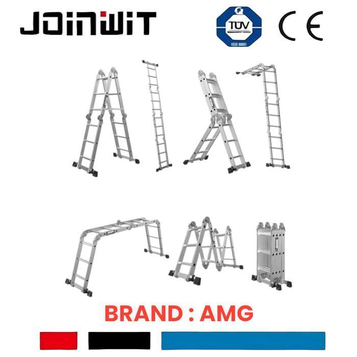 Jual Tangga Multifungsi 7.4 Meter Tangga Lipat Tangga Alumunium Amg ...