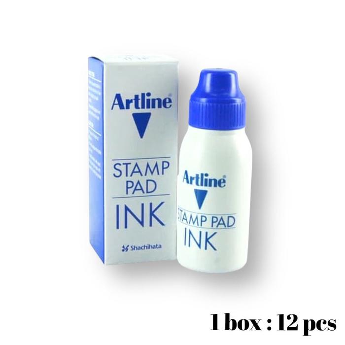 Promo Tinta Stempel / Tinta Stamp Pad Artline ESA-2N 50ml - Hijau ...