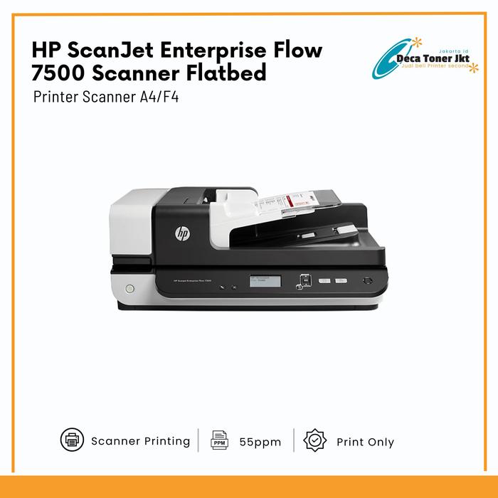 Jual Scanner HP ScanJet Enterprise Flow 7500 Flatbed - Jakarta Pusat ...