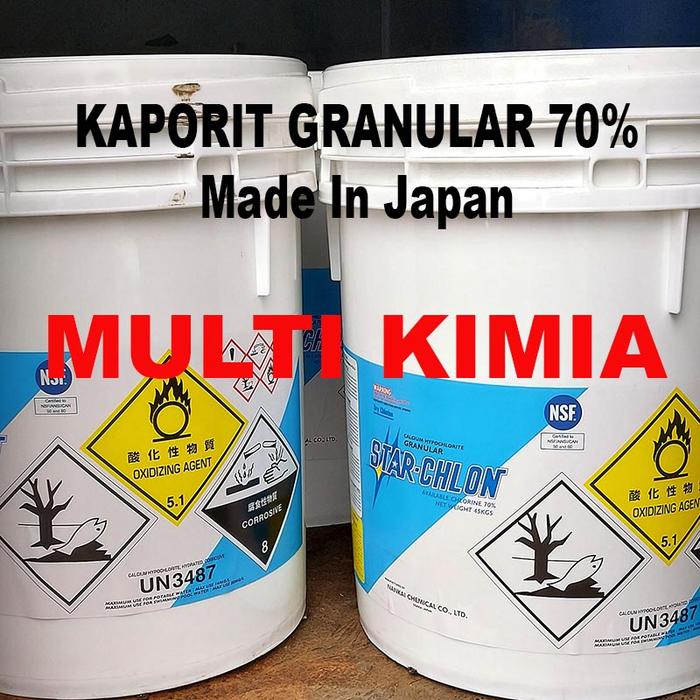 Jual Kaporit Granular Jepang StarChlon 70% Japan Netto 1 kg - Starchlon ...