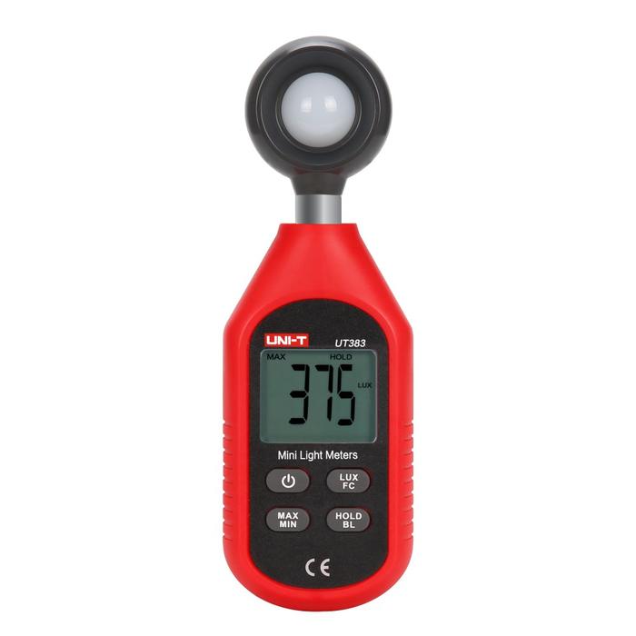 Jual LUX METER UNI-T / ALAT UKUR INTENSITAS KEKUATAN CAHAYA UT383/UT ...