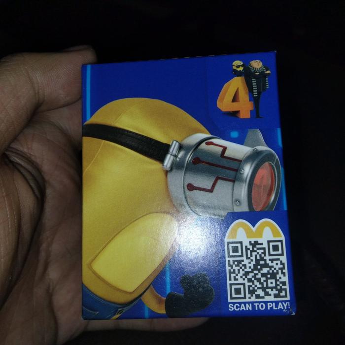 Jual mcdonalds happy meal despicable me 4 minion mega mel figure - Kota ...