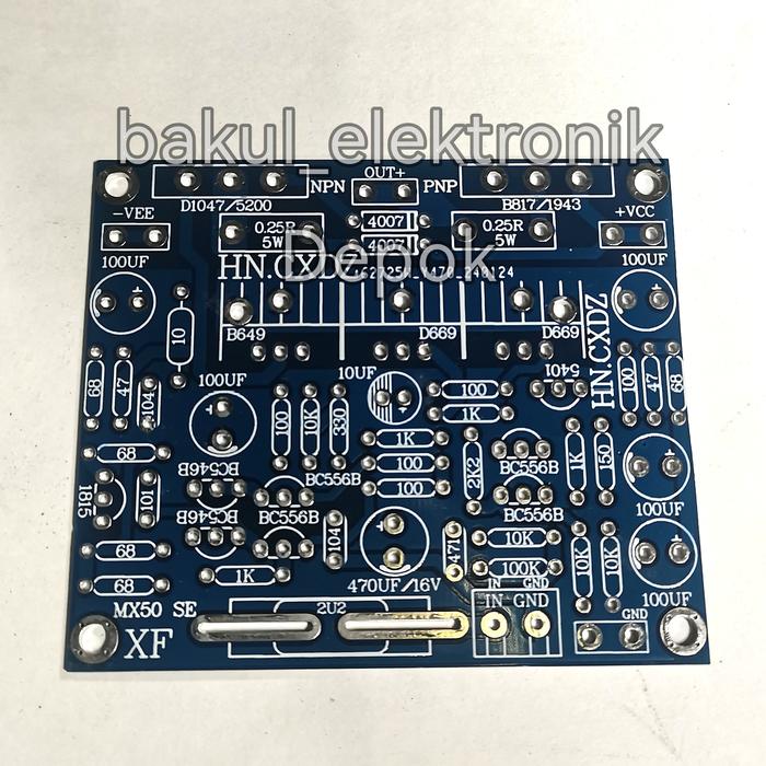 Jual PCB AMPLIFIER MX50 SE pcb import - Kota Depok - bakul_Elektronik ...