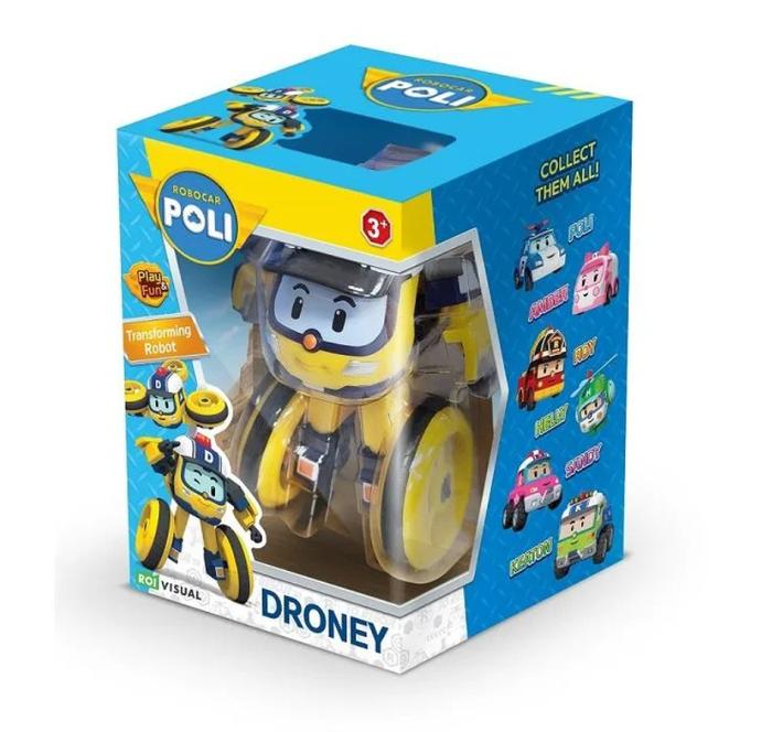 Promo Robocar Poli Transforming Robot Droney MRT-0656 Mainan Anak ...
