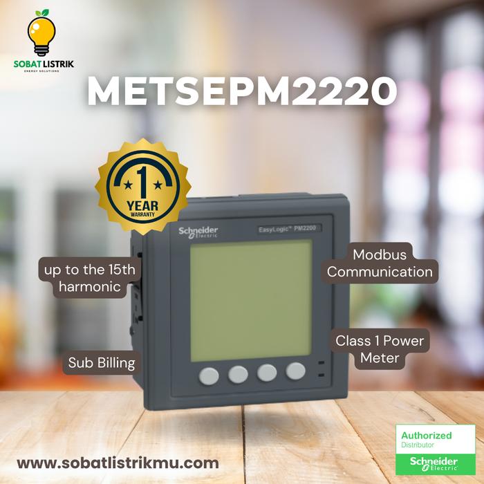 Promo Power Meter Schneider LCD PM2220 - METSEPM2220 - Kab. Bekasi ...