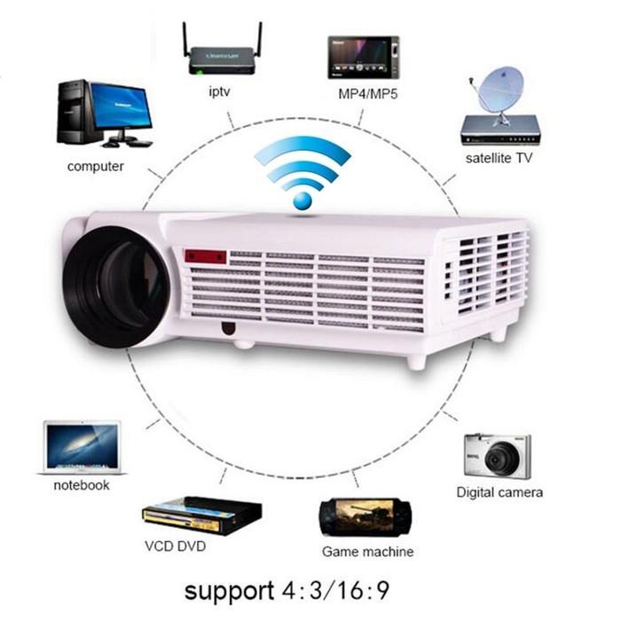 Jual led lcd projector terang led96 android tv - Kota Semarang ...