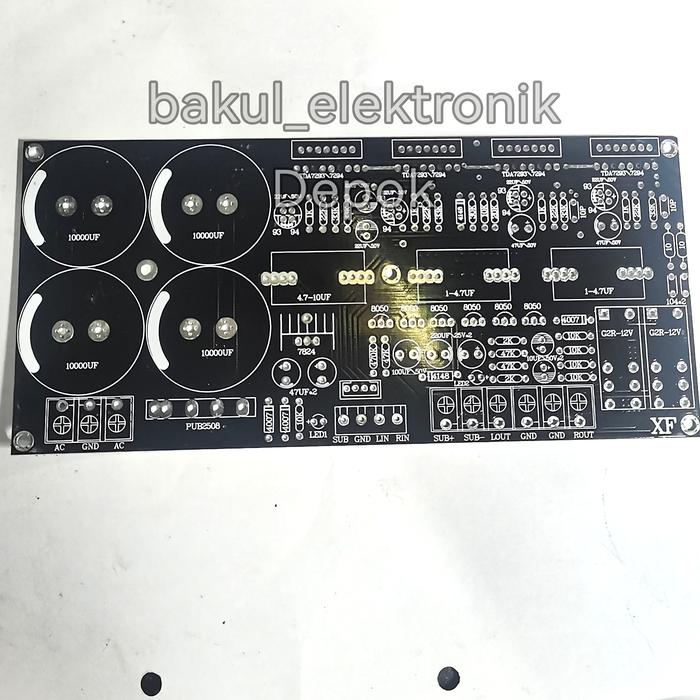 Jual PCB AMPLIFIER tda7293 tda7294 2.1 stereo + BTL - Kota Depok - e ...