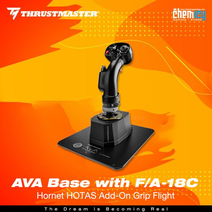 Jual Thrustmaster AVA Base with F/A-18C Hornet HOTAS Add-On Grip Flight ...