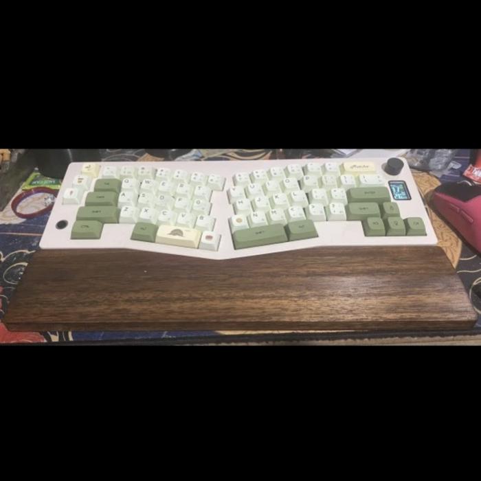 Jual Alice Layout Palm Rest Keyboard kayu jati dudukan tangan keyboard ...