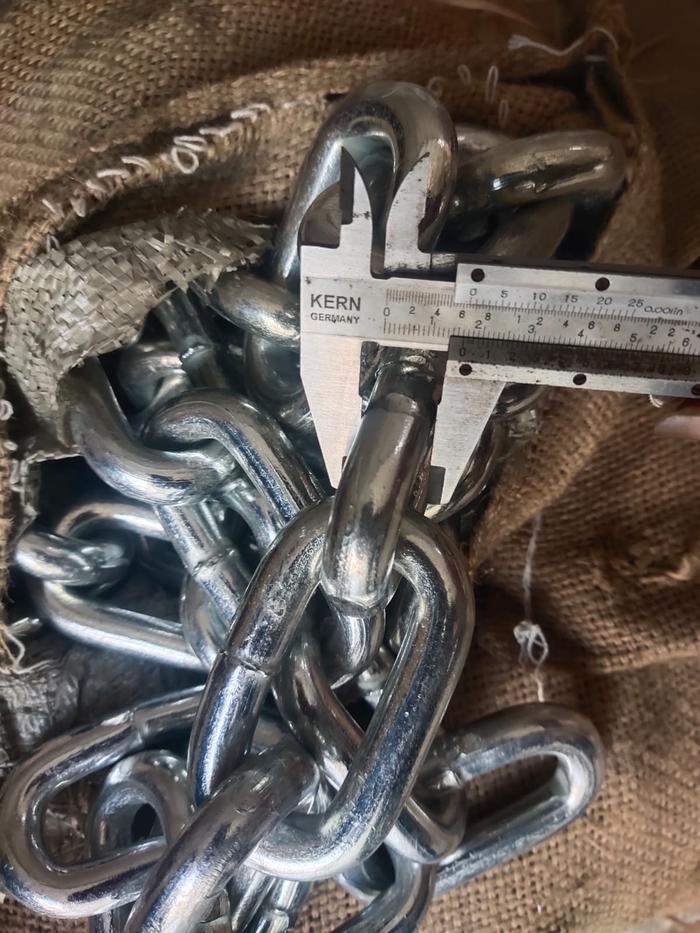 Jual Rantai Besi Galvanis 5/8" (16MM) / Rantai Kapal Galvanis 16 MM ...