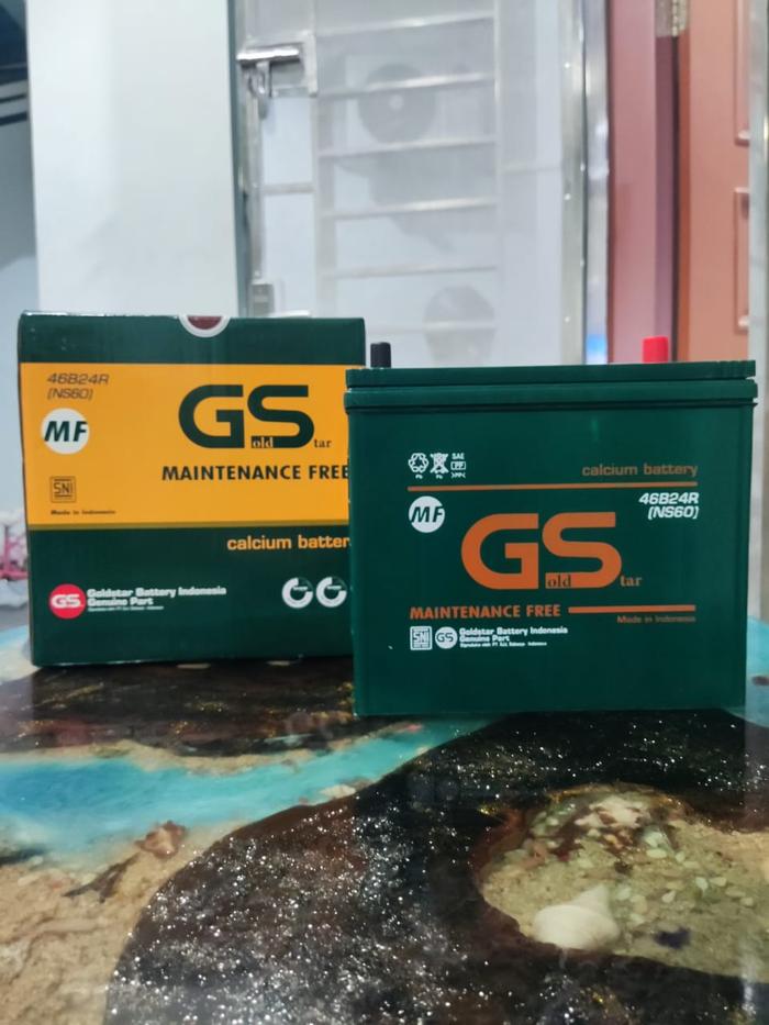 Jual AKI KERING MOBIL GS GOLDSTAR NS60 12V55AH AVANZA XENIA TERIOS GRANDMAX BERGARANSI - Jakarta ...