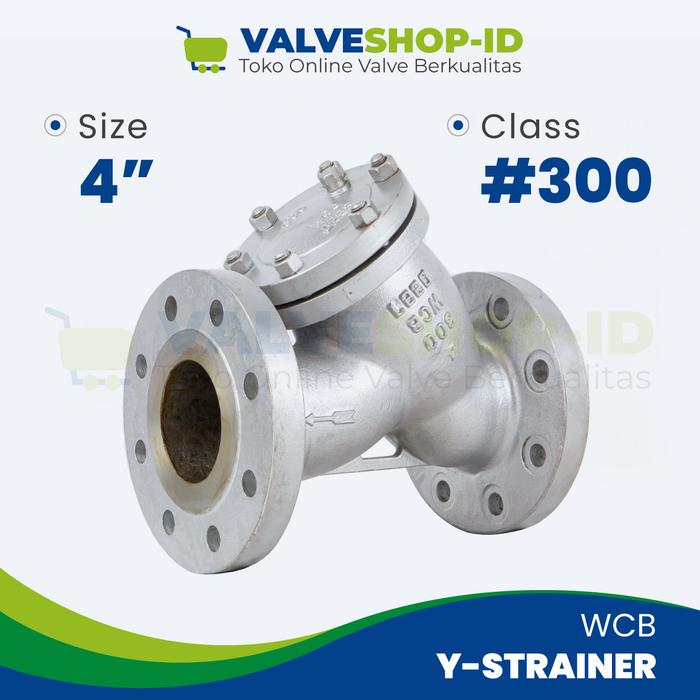 Jual Y-Strainer 4" Inch Ansi Class 300 LB WCB - Kota Tangerang ...