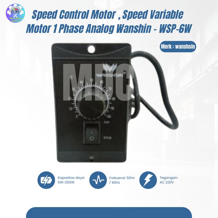 Jual Speed Control Motor Potensio Analog , Speed Variable Motor ...