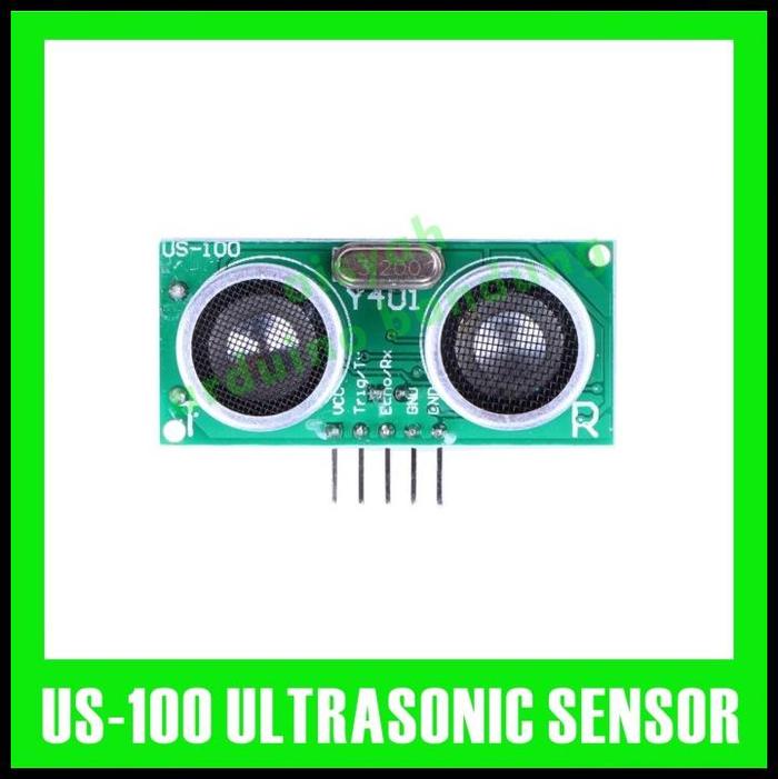 Jual Us-100 Ultrasonic Range Meter Sensor Module Us100 Sensor Jarak Us ...