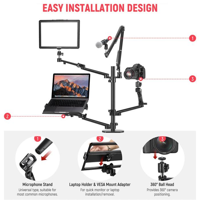 Promo Takara Branchie-05 Multifunction Multi Boom Arm Over Head Stand ...